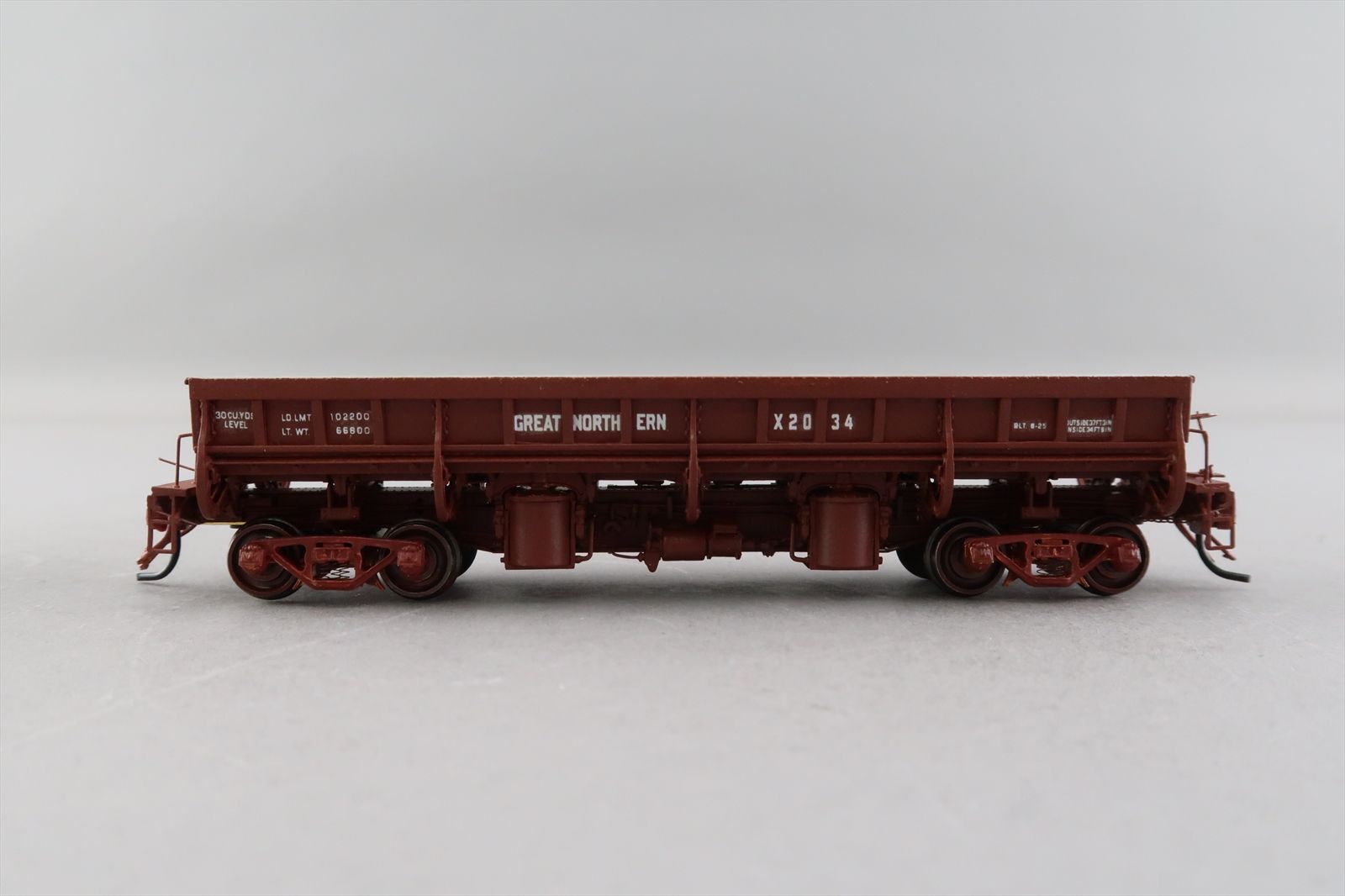 HO Brass Model - W&R GN Great Northern Magor Side Dump Car #X2034 ...