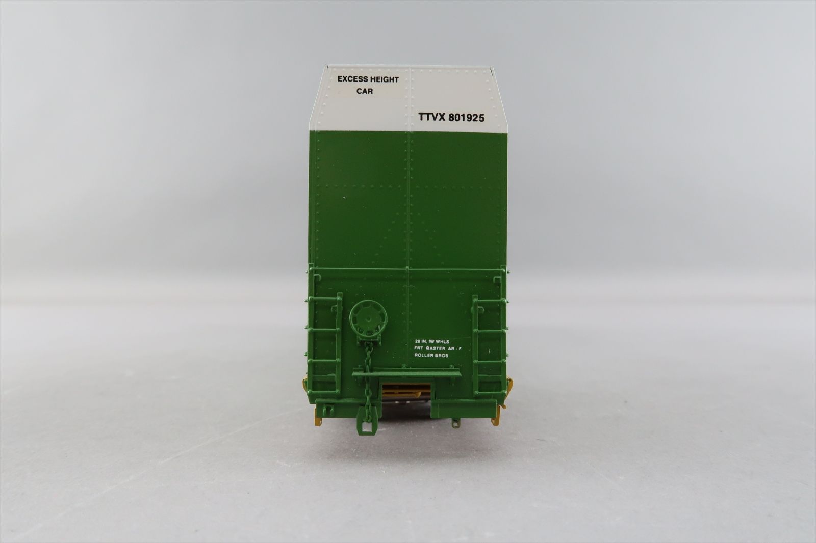 HO Brass Model - OMI 3010.2 BN Burlington Northern TTVX Trailer Train Vert-A-Pac Auto Carrier ...