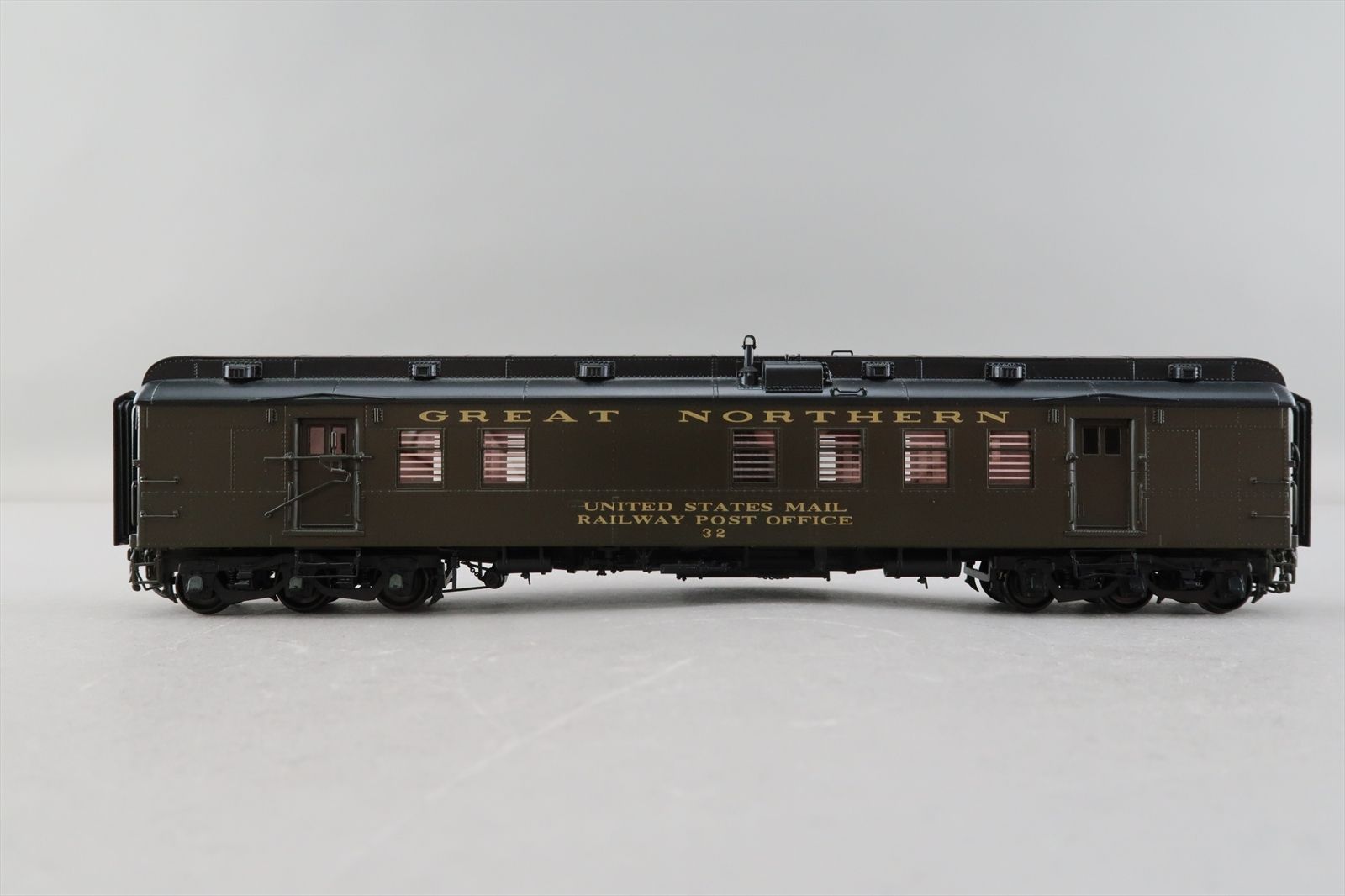 HO Brass Model - CIL 2342.1 GN Great Northern HW 60' Rail Postal Car ...