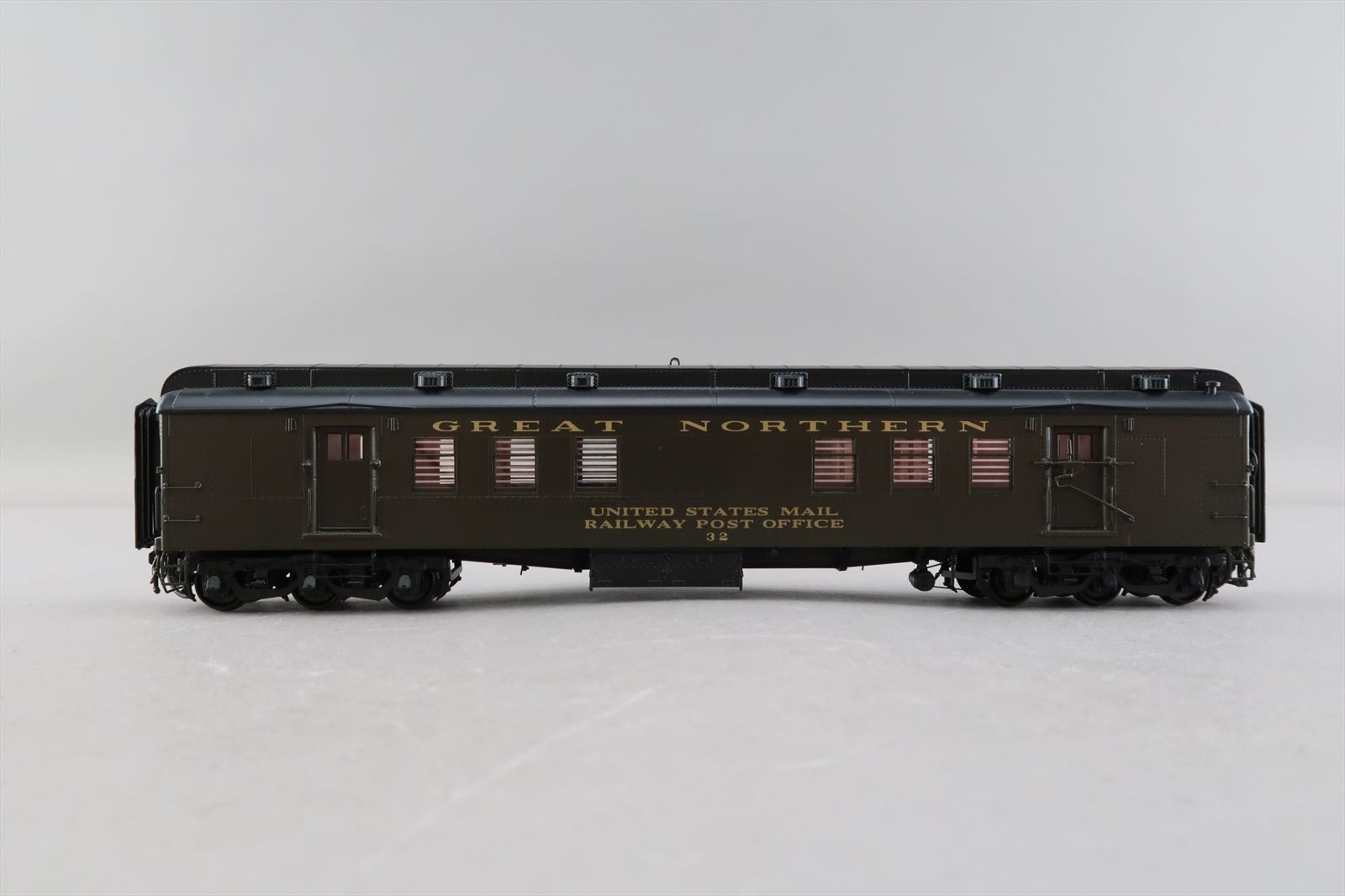 HO Brass Model - CIL 2342.1 GN Great Northern HW 60' Rail Postal Car ...