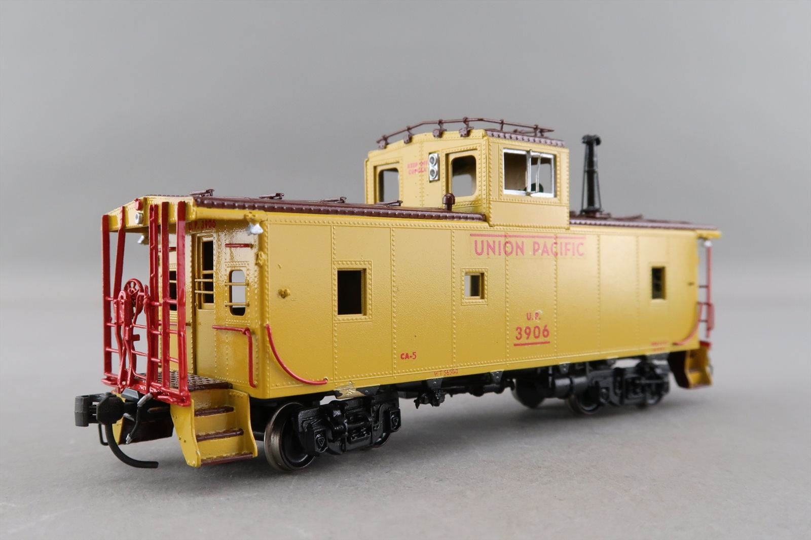 HO Brass Model - OMI 1157 UP Union Pacific CA-5 Caboose #3906 - Custom ...