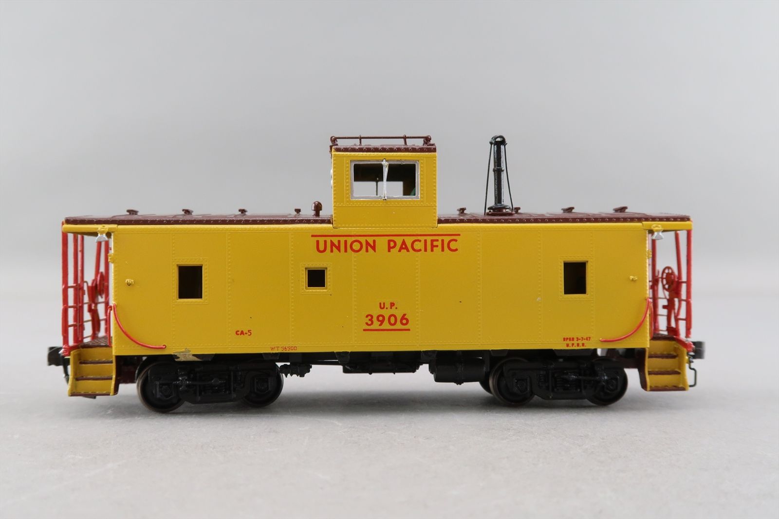 HO Brass Model - OMI 1157 UP Union Pacific CA-5 Caboose #3906 - Custom ...