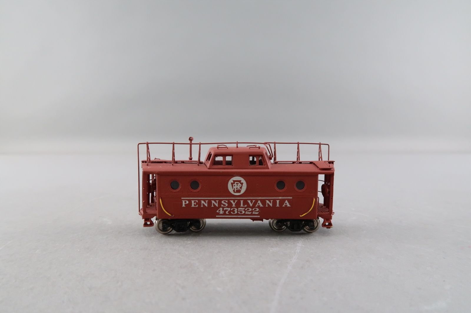 N Brass Model - PSC 16512-1 PRR Pennsylvania Cabin Carb Caboose N5A w ...