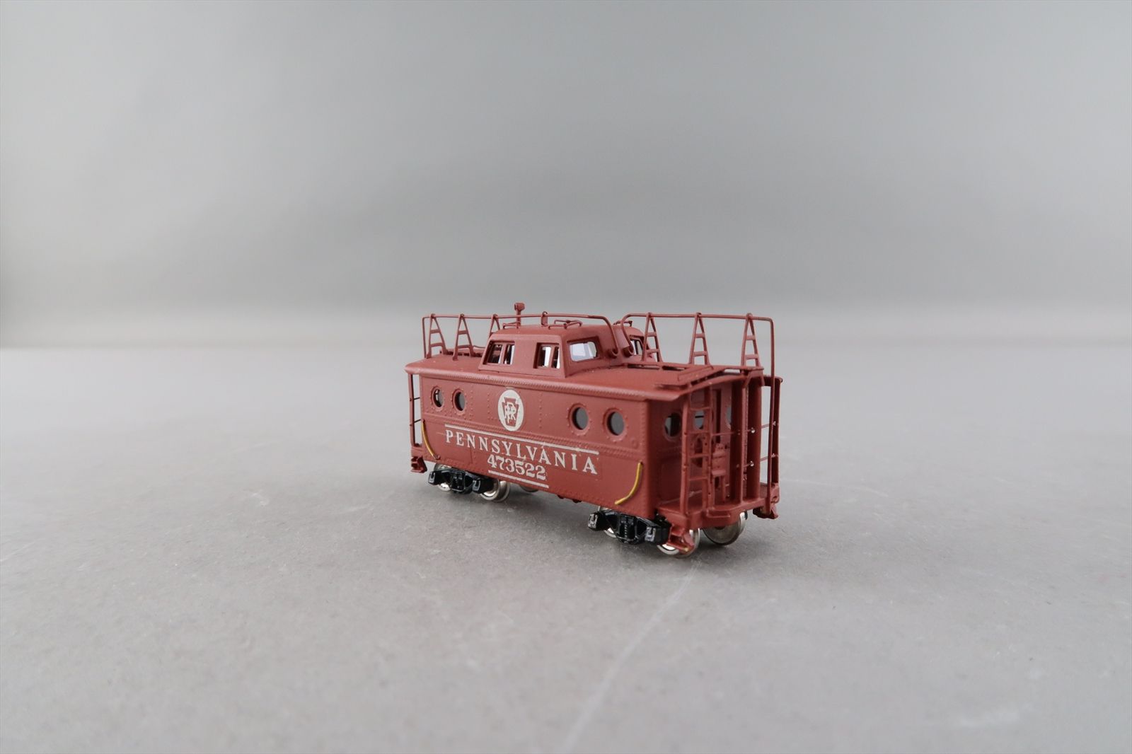 N Brass Model - PSC 16512-1 PRR Pennsylvania Cabin Carb Caboose N5A w ...