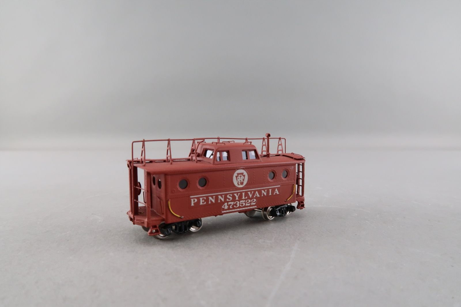 N Brass Model - PSC 16512-1 PRR Pennsylvania Cabin Carb Caboose N5A w ...