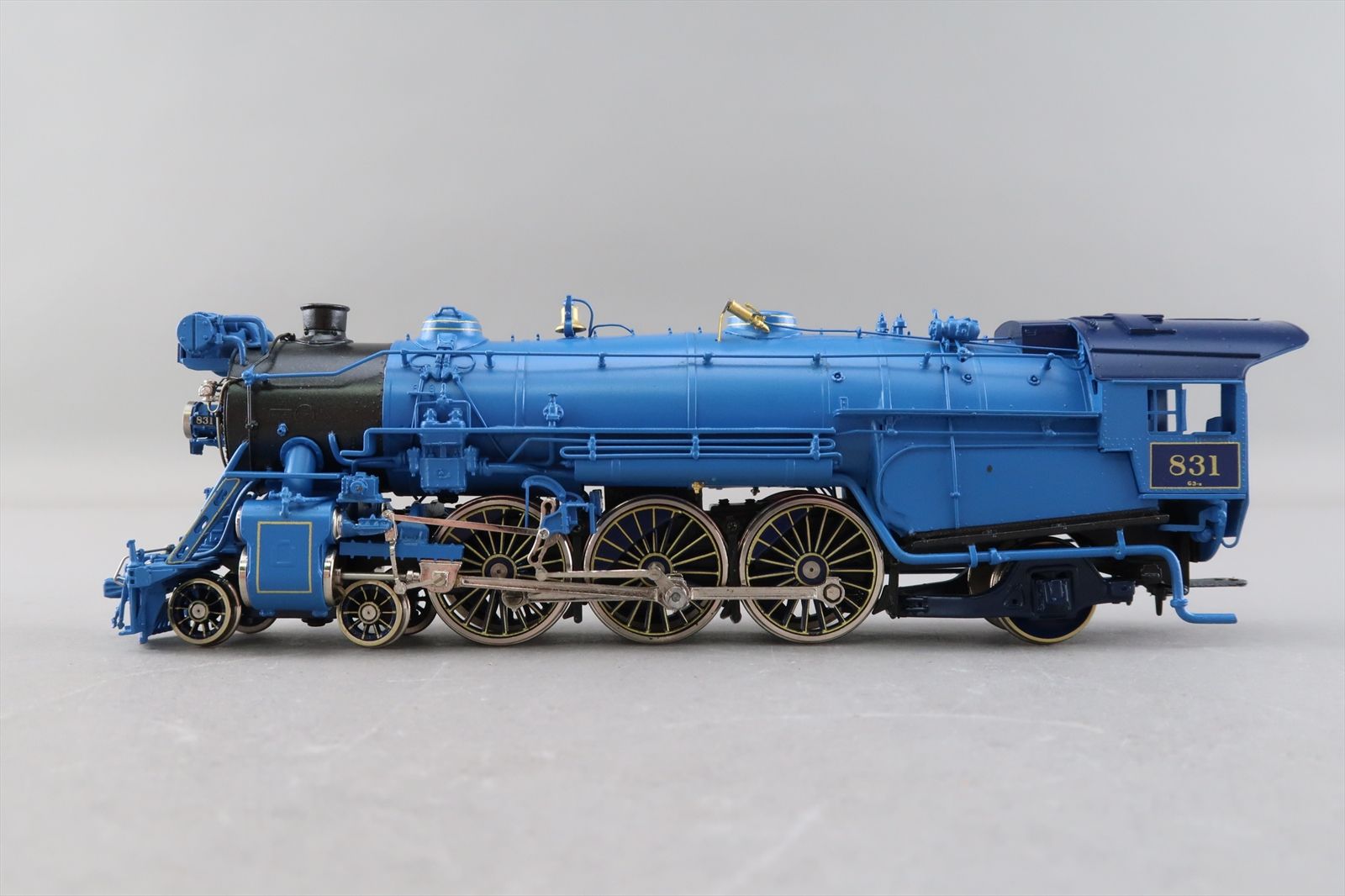 HO Brass Model - OMI 1489.1 CNJ Jersey Central G-3 4-6-2 Royal Blue ...