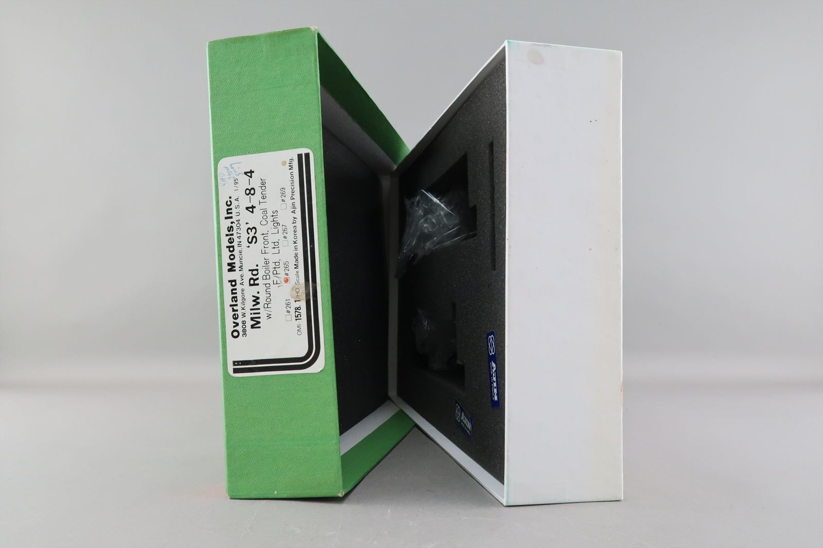 HO Brass Model - OMI 1578.1 Milwaukee Road 4-8-4 S3 Round Boiler Front ...