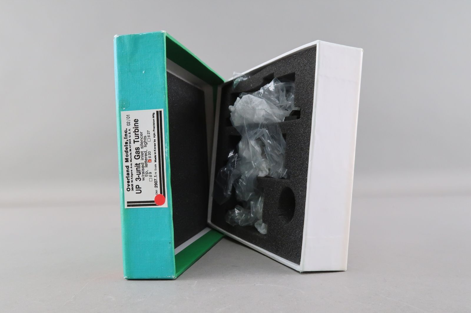 N Brass Model - OMI 2907.1 UP Union Pacific 3-Unit Gas Turbine w ...