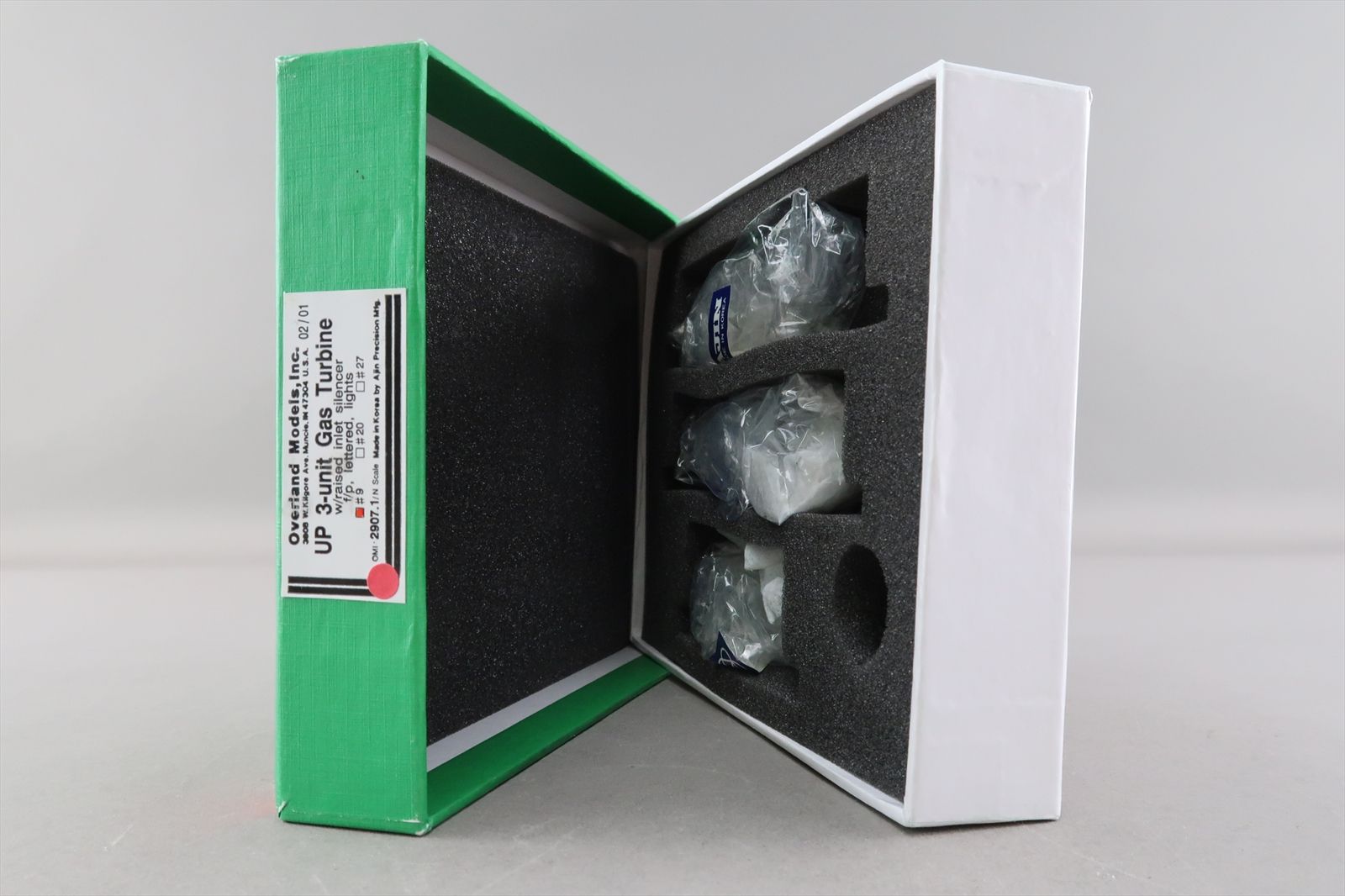 N Brass Model - OMI 2907.1 UP Union Pacific 3-Unit Gas Turbine w ...