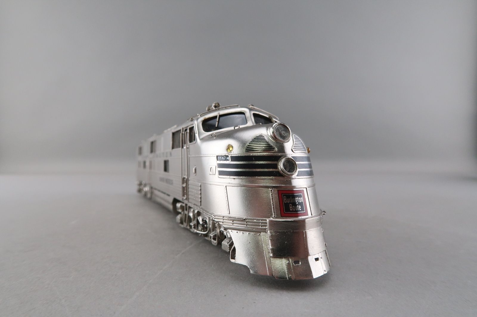 HO Brass Model - CIL 2032.1 CB&Q Burlington E5 E5A Phase I 1950's Silver Meteor - F/P - 1993 Run ...