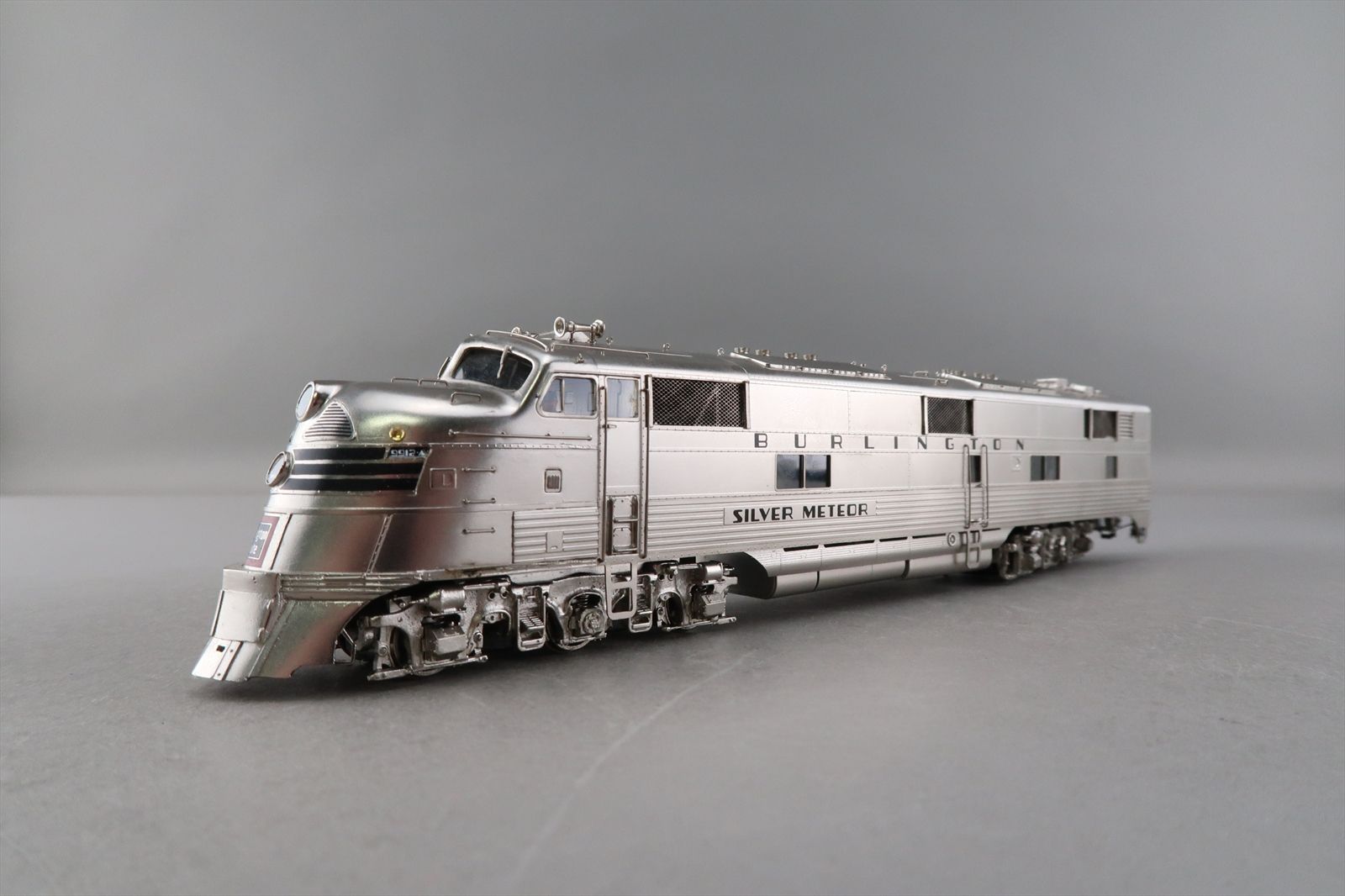 HO Brass Model - CIL 2032.1 CB&Q Burlington E5 E5A Phase I 1950's Silver Meteor - F/P - 1993 Run ...