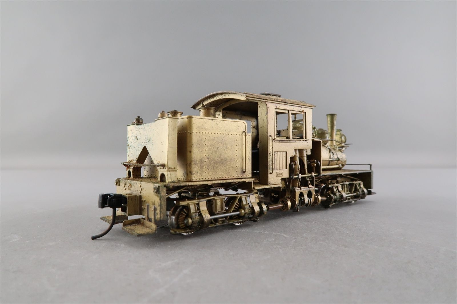 On3 Brass Model - USH US Hobbies 13-Ton Shay - Unpainted - KTM