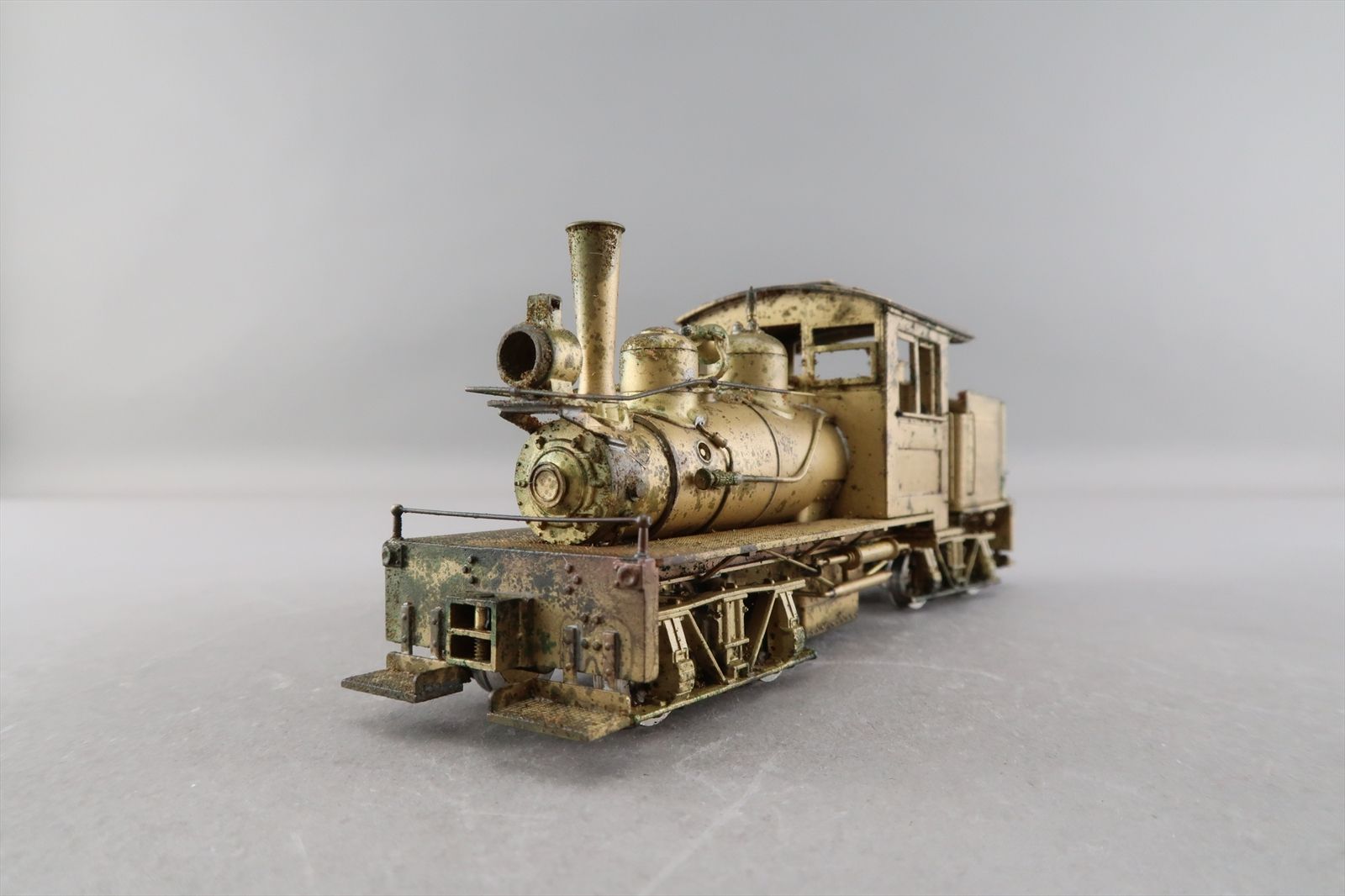 On3 Brass Model - USH US Hobbies 13-Ton Shay - Unpainted - KTM