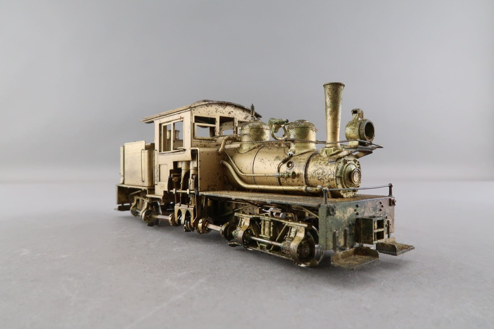 On3 Brass Model - USH US Hobbies 13-Ton Shay - Unpainted - KTM