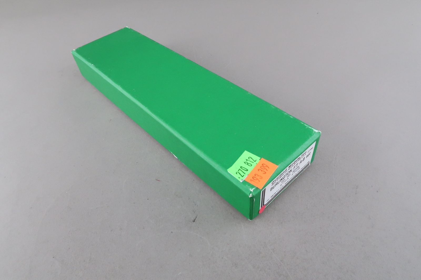 N Brass Model - OMI 2870.1 CB&Q Burlington FT AB Set #110 - F/P - 2000 ...