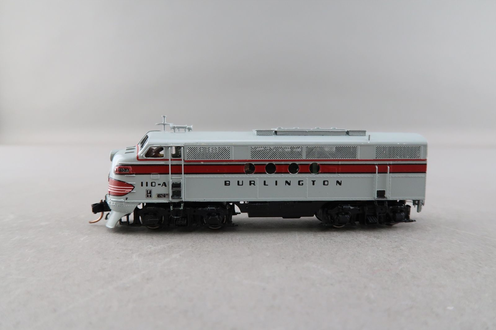 N Brass Model - OMI 2870.1 CB&Q Burlington FT AB Set #110 - F/P - 2000 ...