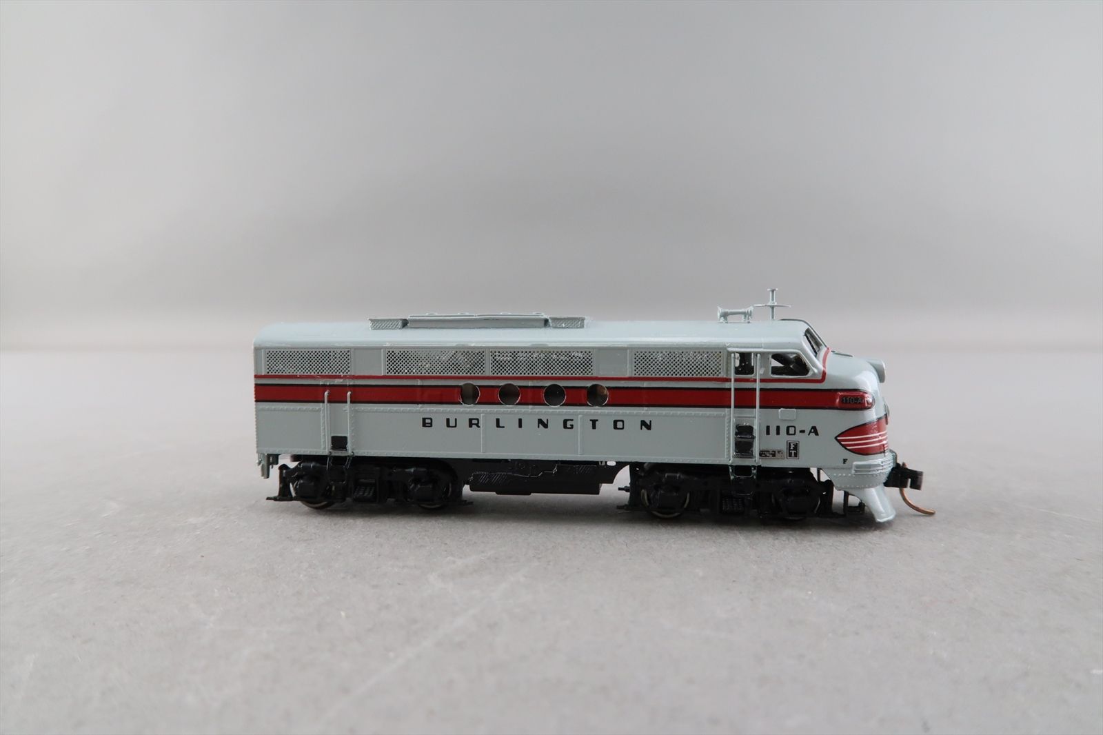 N Brass Model - OMI 2870.1 CB&Q Burlington FT AB Set #110 - F/P - 2000 ...