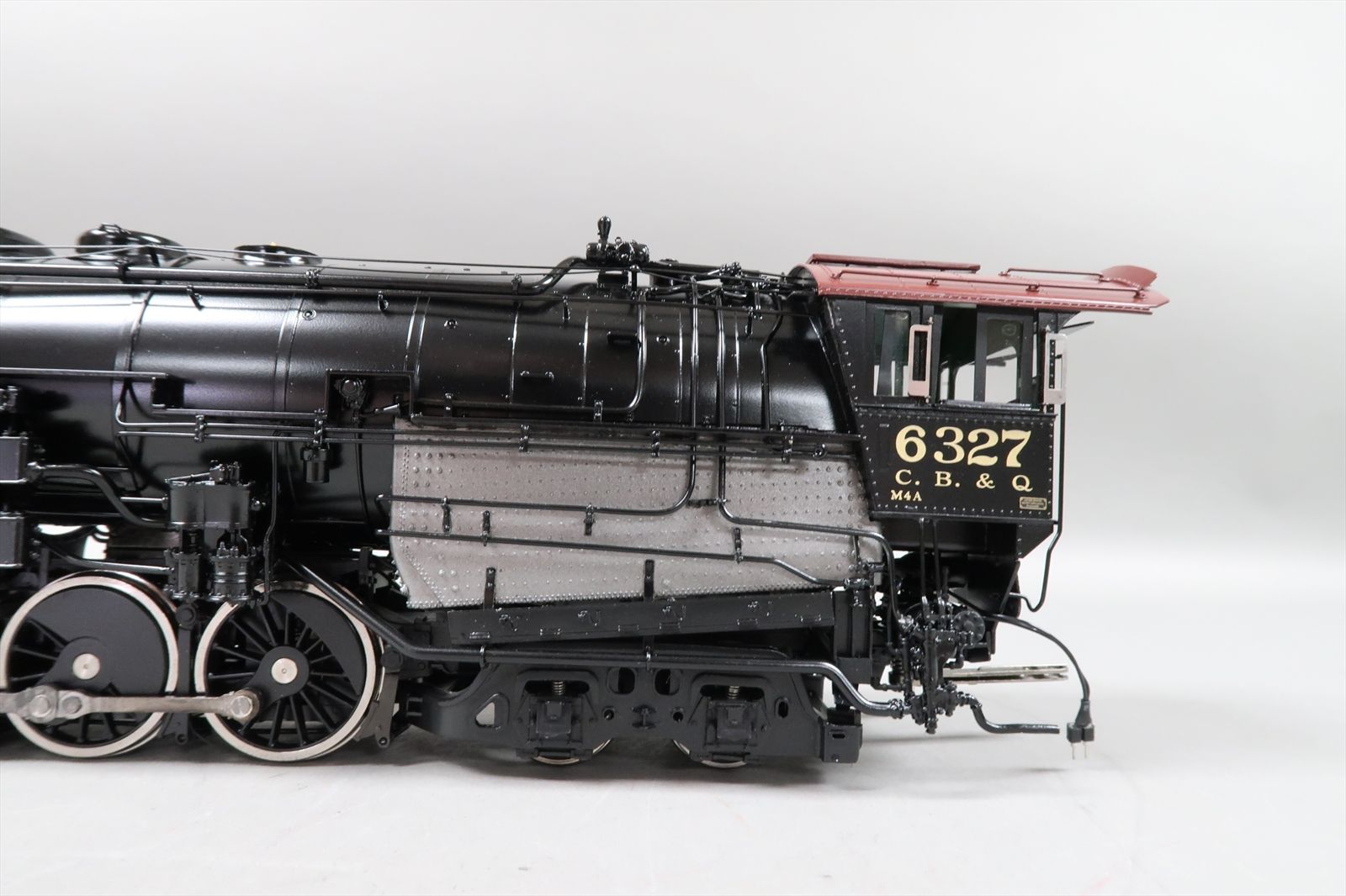 O Brass Model - PSC 17405-1 CB&Q Burlington M-4a 2-10-4 Worthington FWH ...