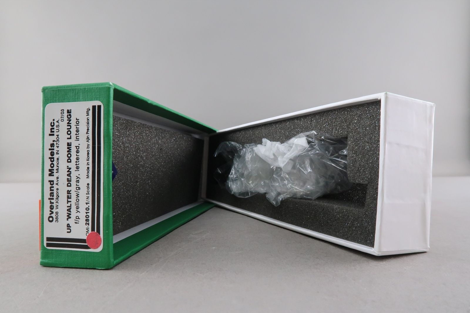 N Brass Model - OMI 28010.1 UP Union Pacific Dome Lounge Walter Dean #9005 - F/P - 2003 Run - Ajin