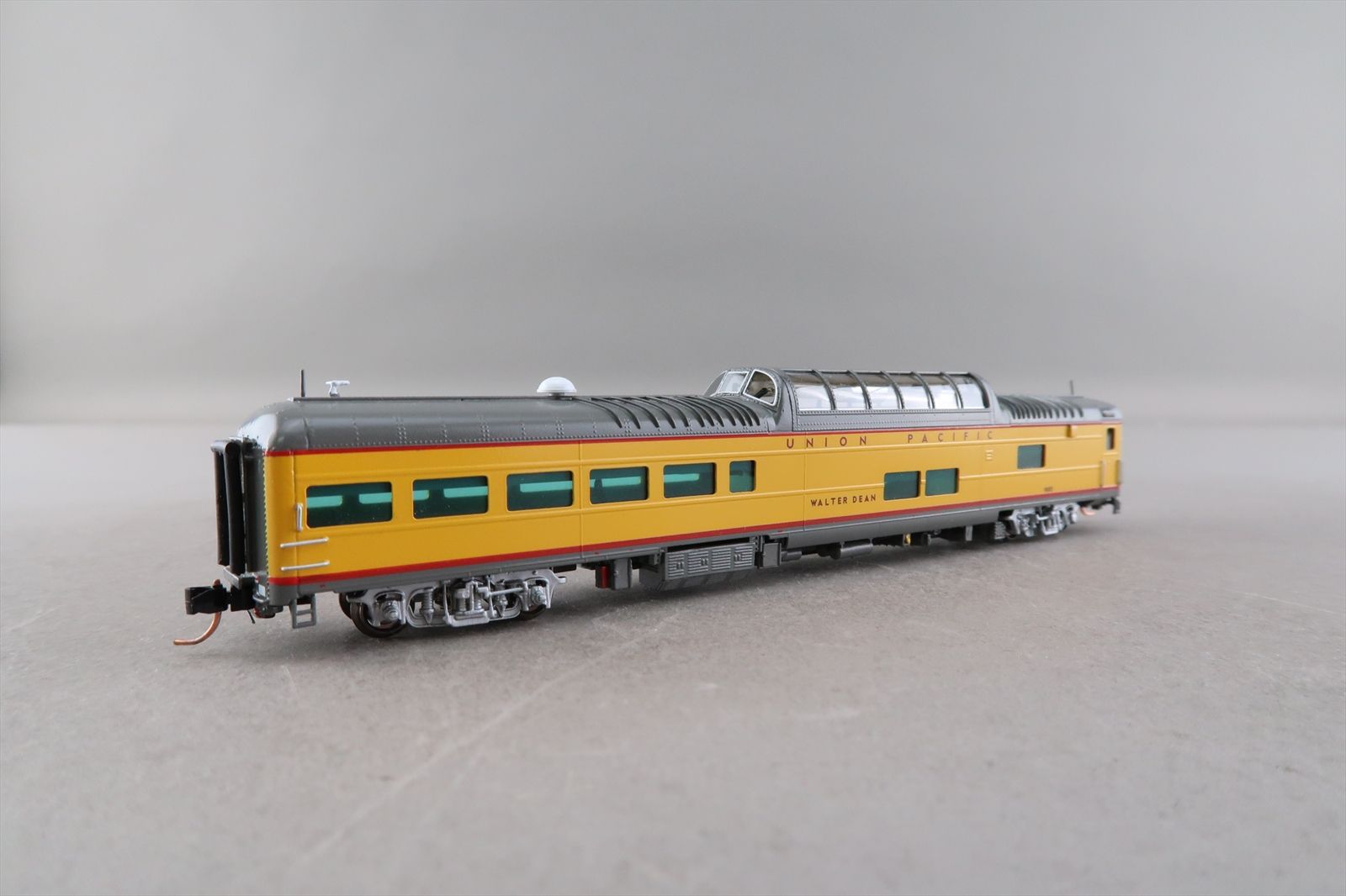 N Brass Model - OMI 28010.1 UP Union Pacific Dome Lounge Walter Dean #9005 - F/P - 2003 Run - Ajin