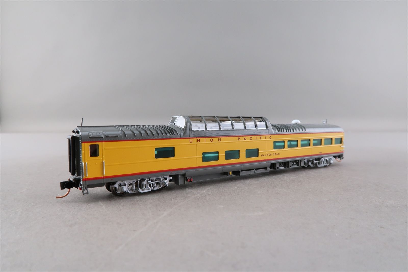 N Brass Model - OMI 28010.1 UP Union Pacific Dome Lounge Walter Dean #9005 - F/P - 2003 Run - Ajin