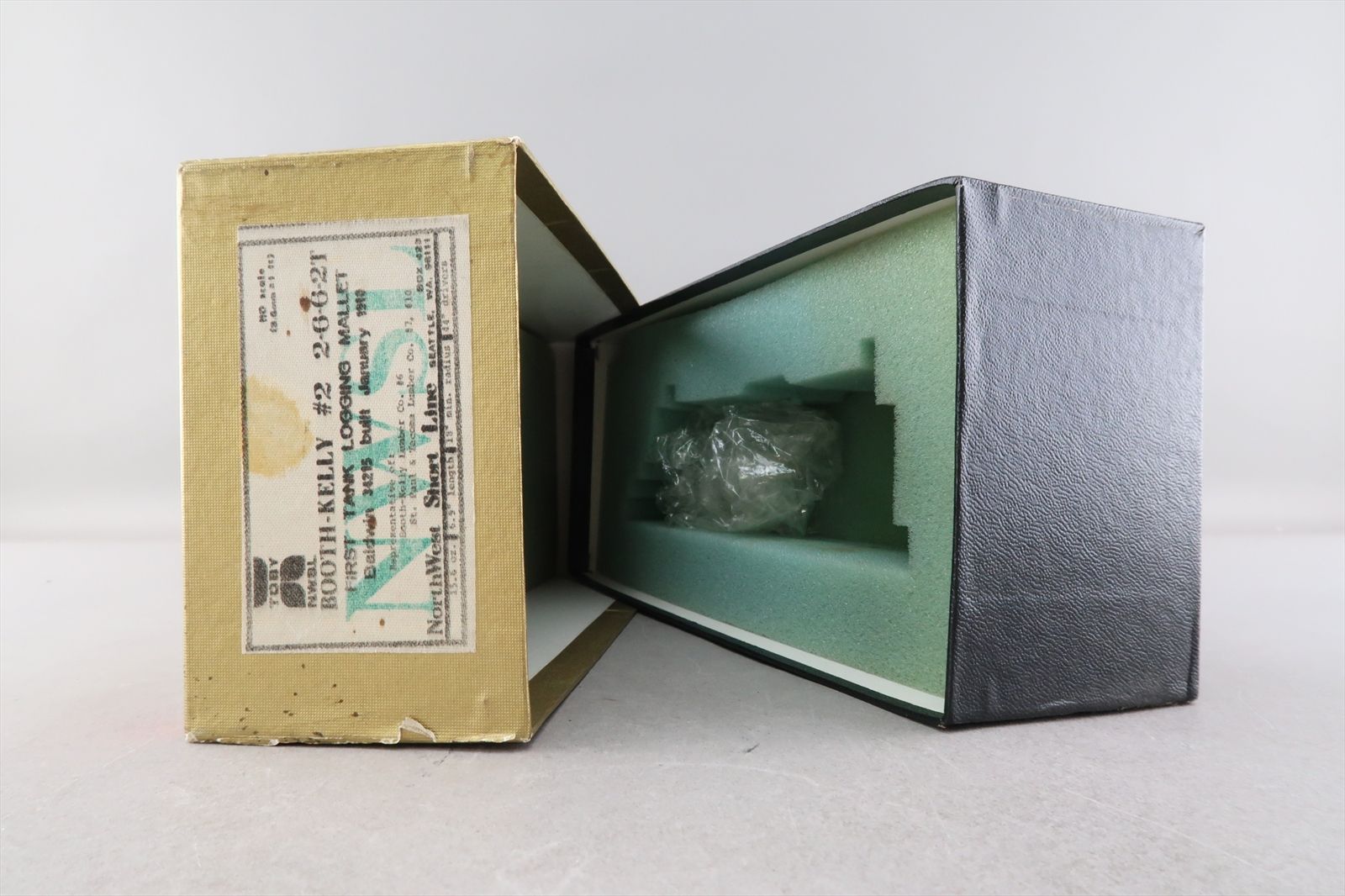 HO Brass Model - NWSL Booth Kelly 2-6-6-2T First Tank Logging Mallet #2 ...