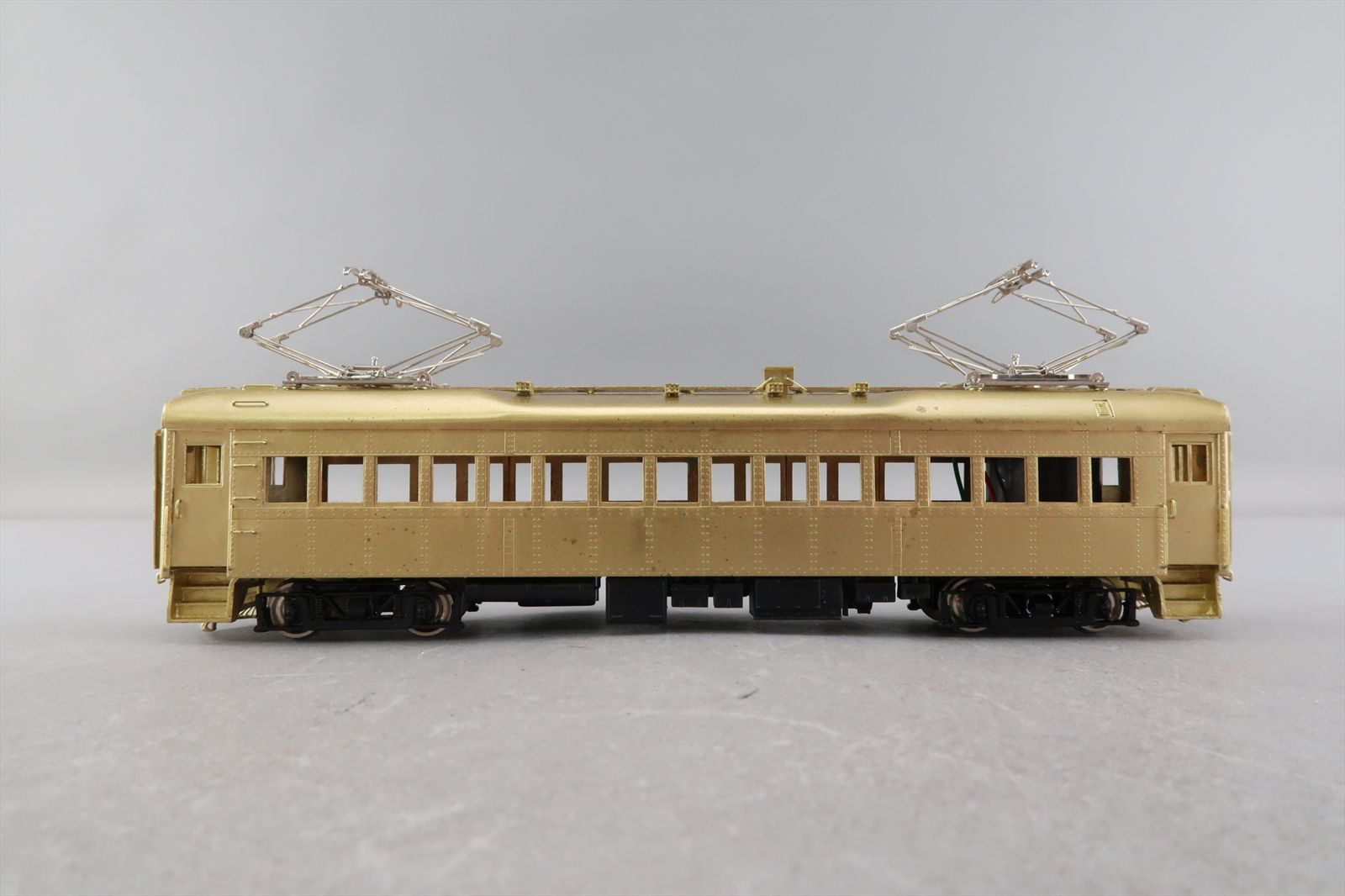 HO Brass Model - NPP Nickel CSS&SB Chicago South Shore & South Bend Modernized Short Coach ...