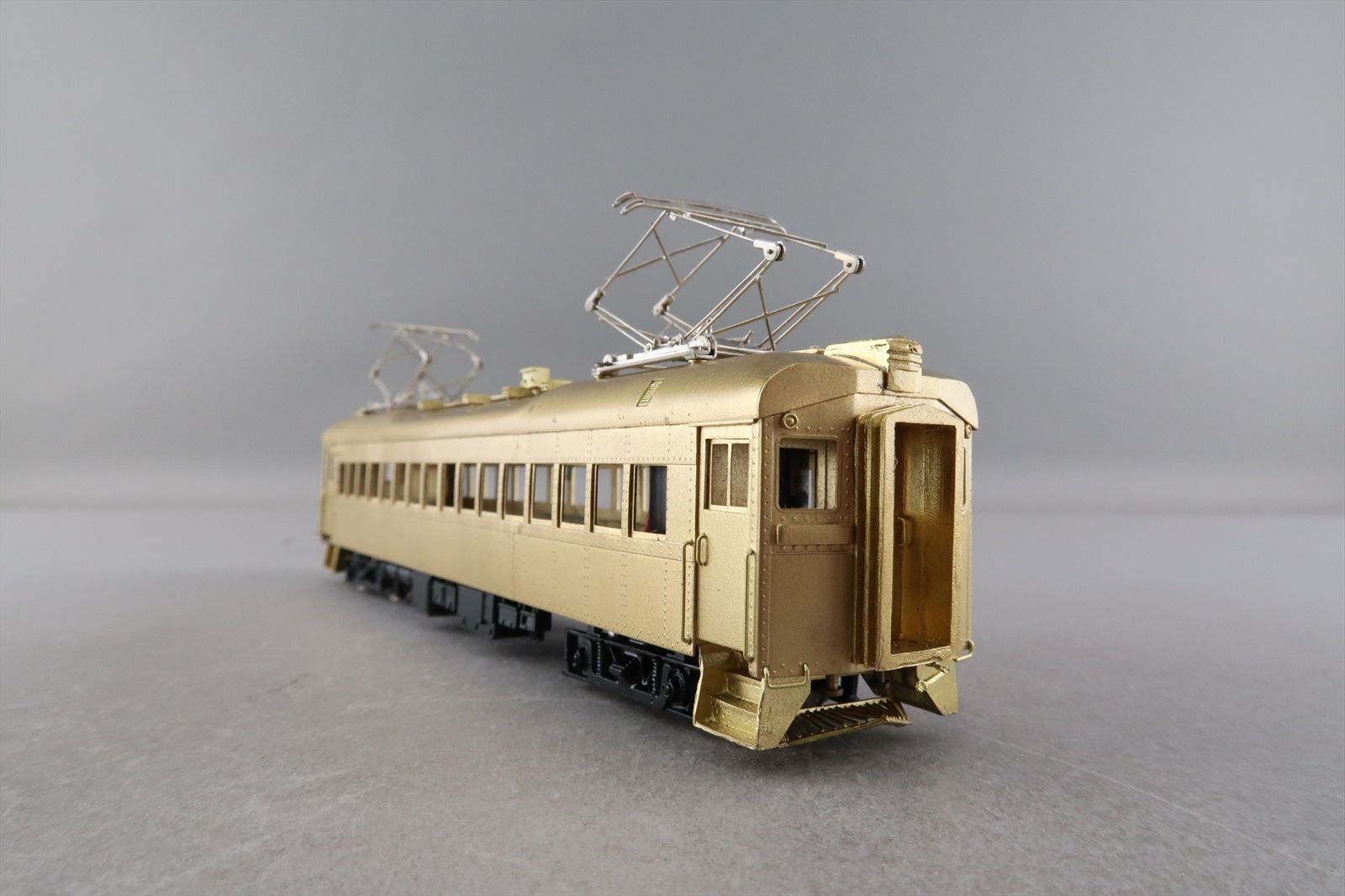 HO Brass Model - NPP Nickel CSS&SB Chicago South Shore & South Bend Modernized Short Coach ...