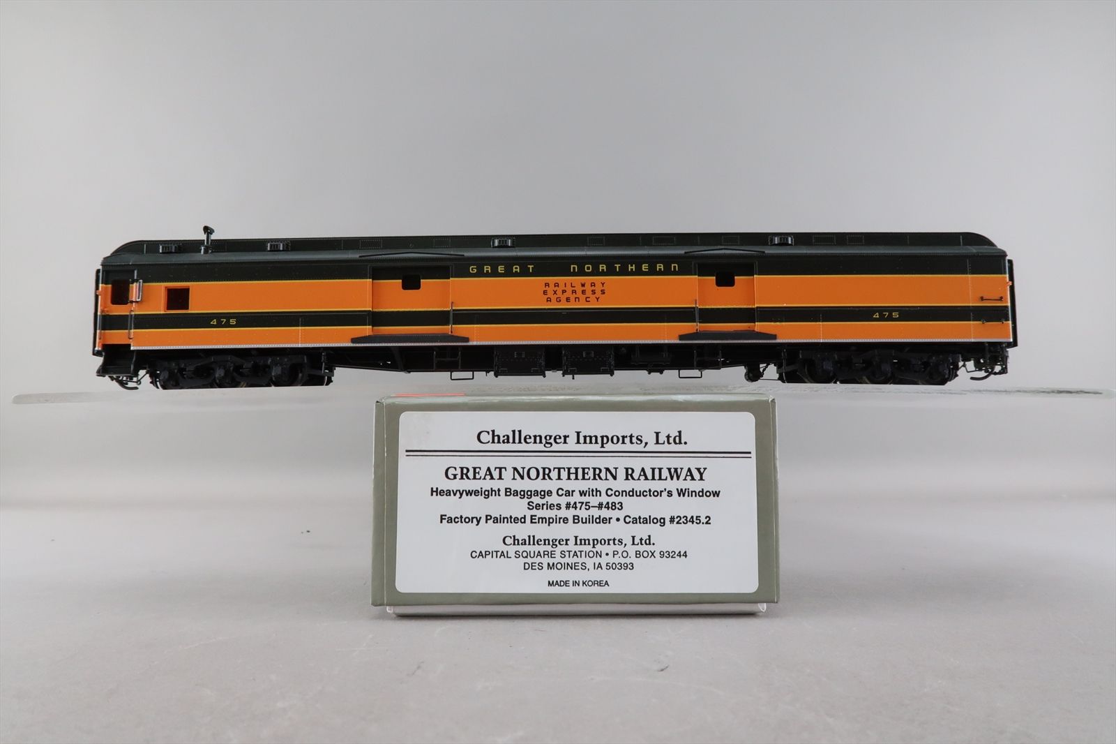 HO Brass Model - CIL 2345.2 GN Great Northern HW Heavyweight Baggage ...