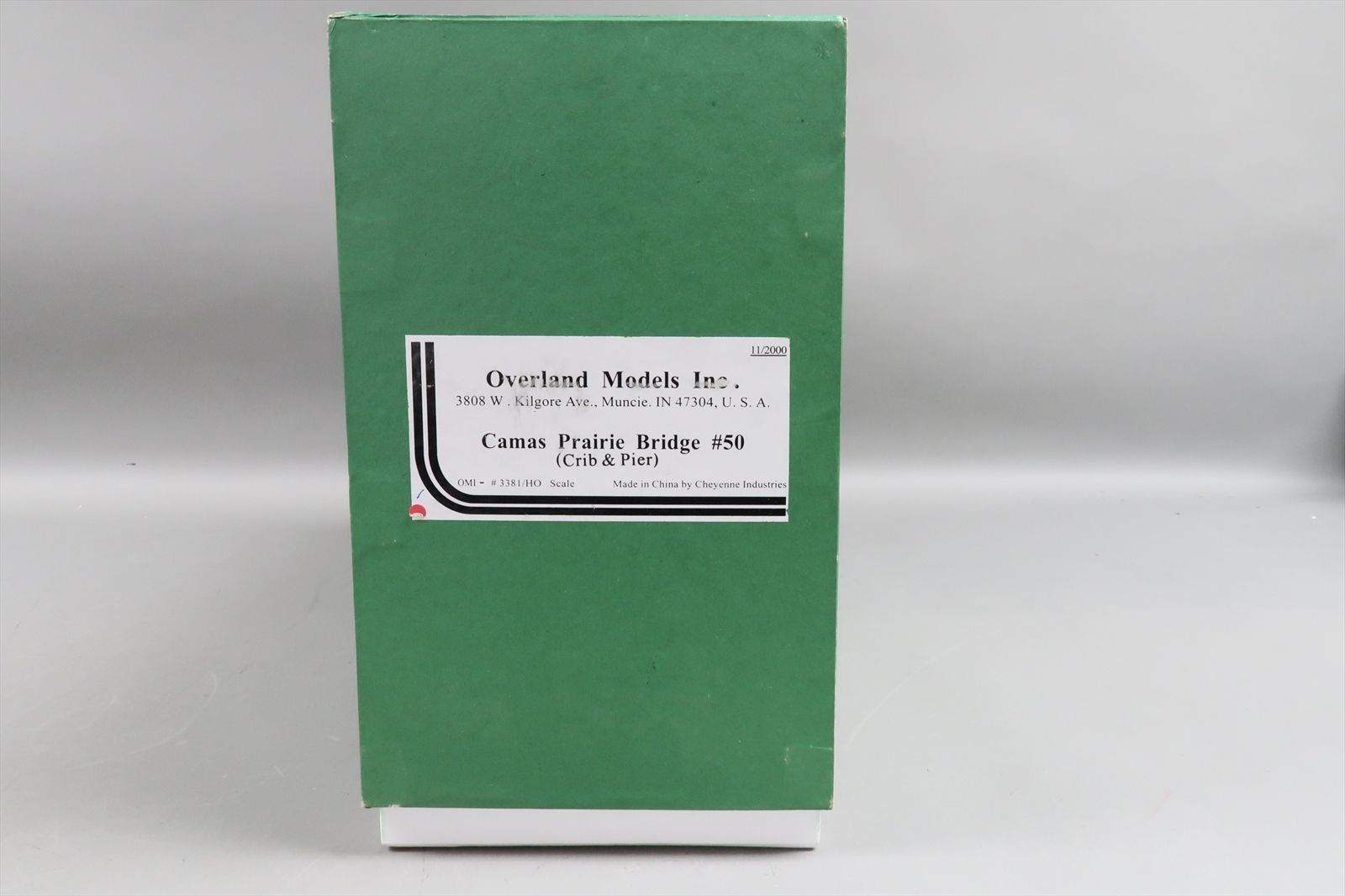 HO Brass Model Structure - OMI 3381 2 Boxes Camas Praire Bridge #50 ...