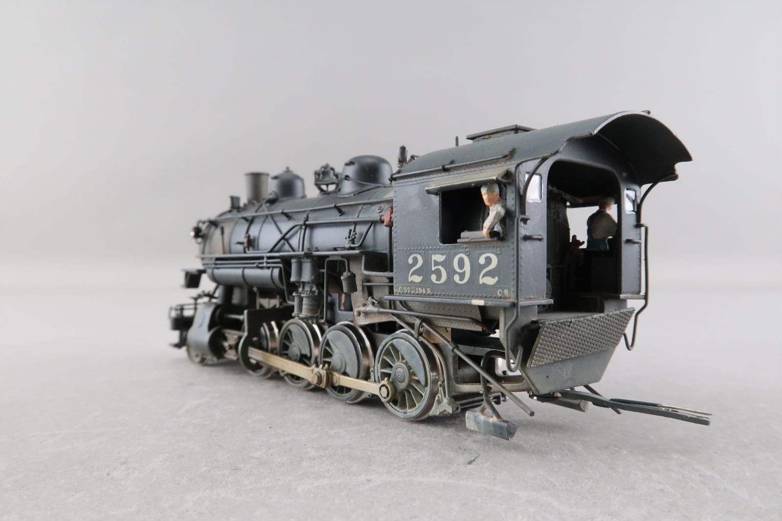 HO Brass Model - Key SP Southern Pacific 2-8-0 C-9 #2592 - Pro Paint + Weathered by Jerry ...
