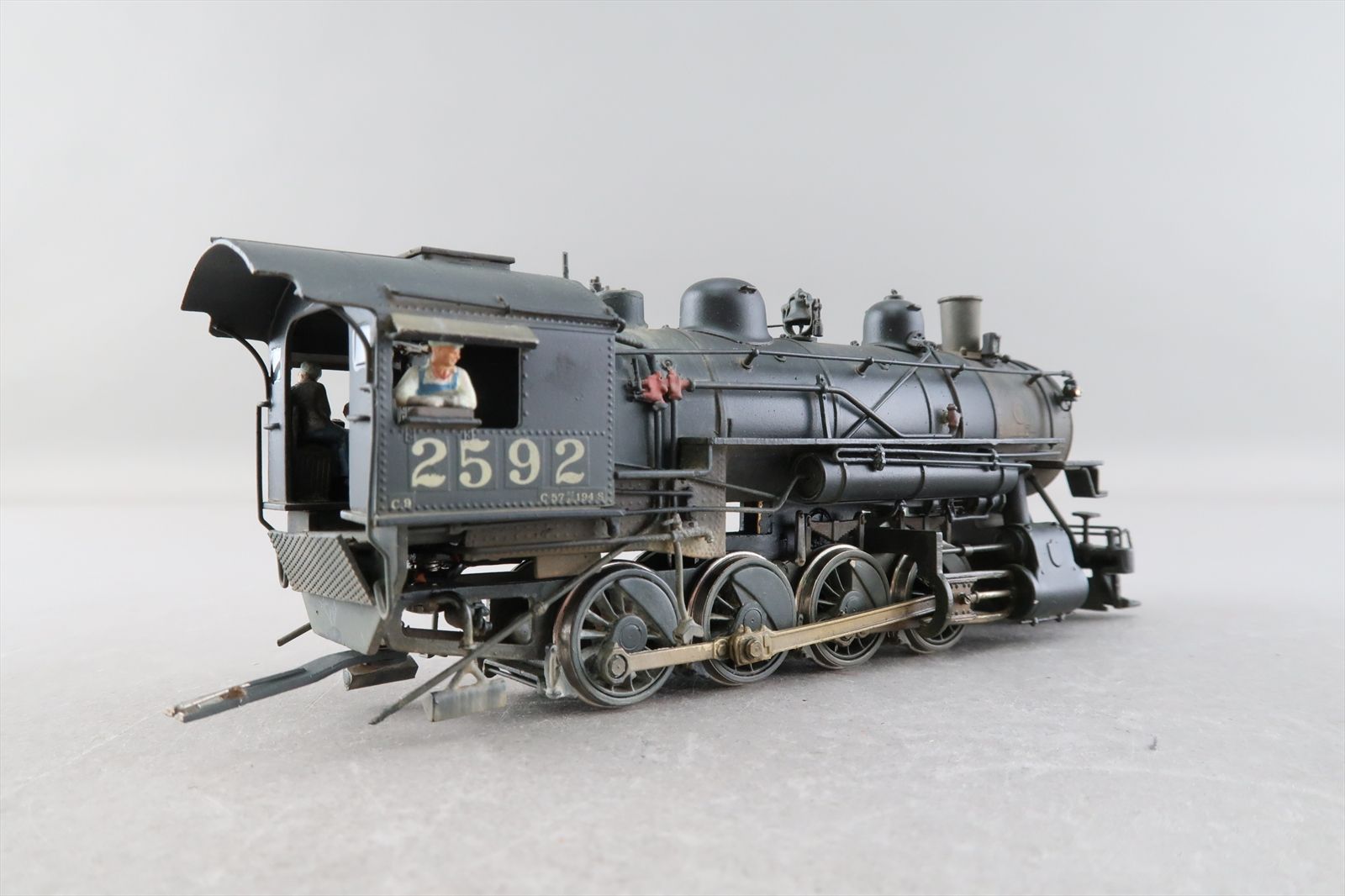 HO Brass Model - Key SP Southern Pacific 2-8-0 C-9 #2592 - Pro Paint + Weathered by Jerry ...