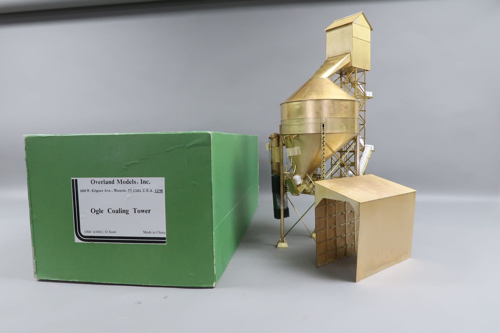 O Brass Model - OMI 0042 Coaling Tower Ogle Steel Type - Unpainted ...