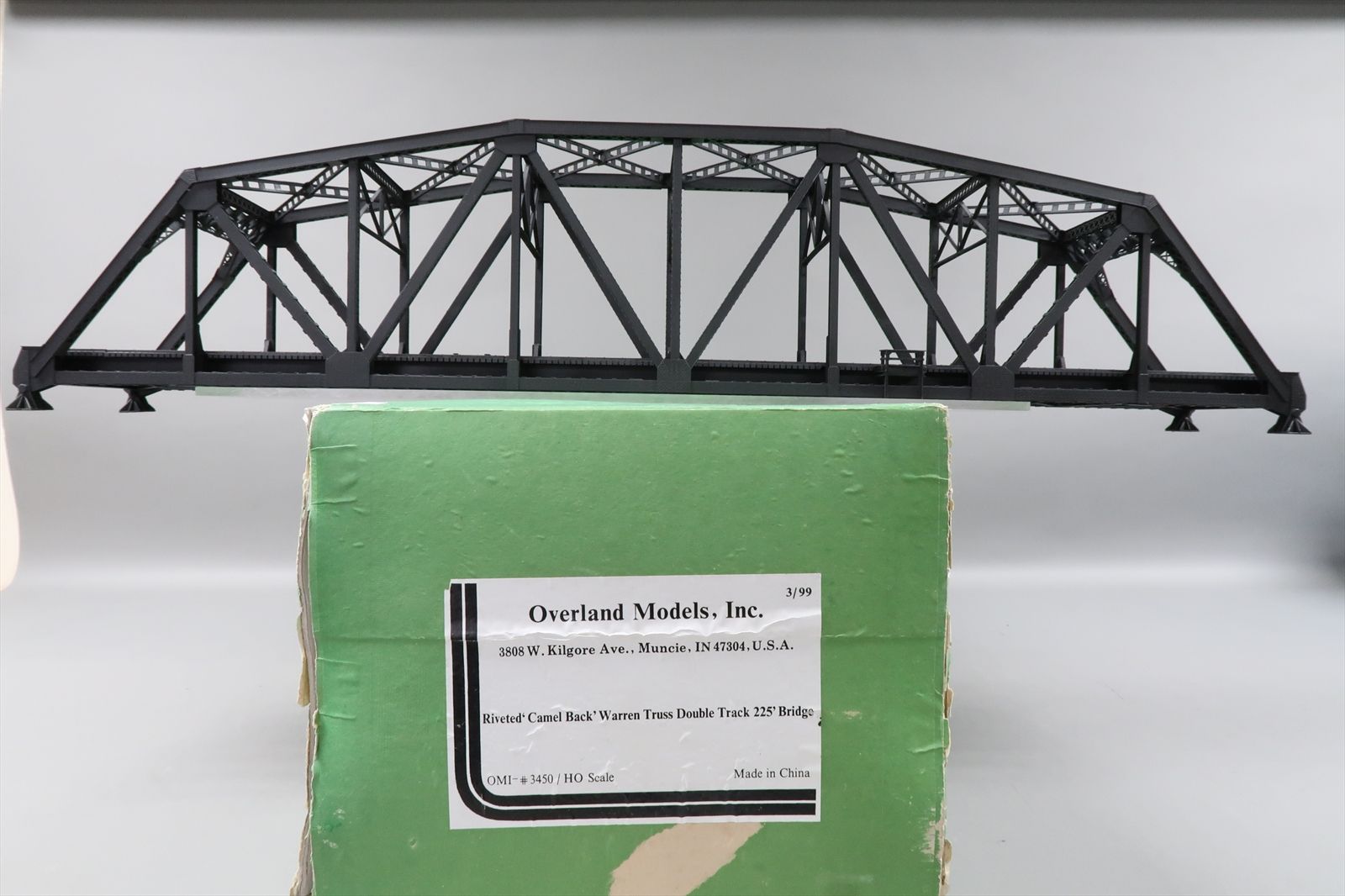 HO Brass Model Structure - OMI 3450 Camel Back Warren Truss Double ...