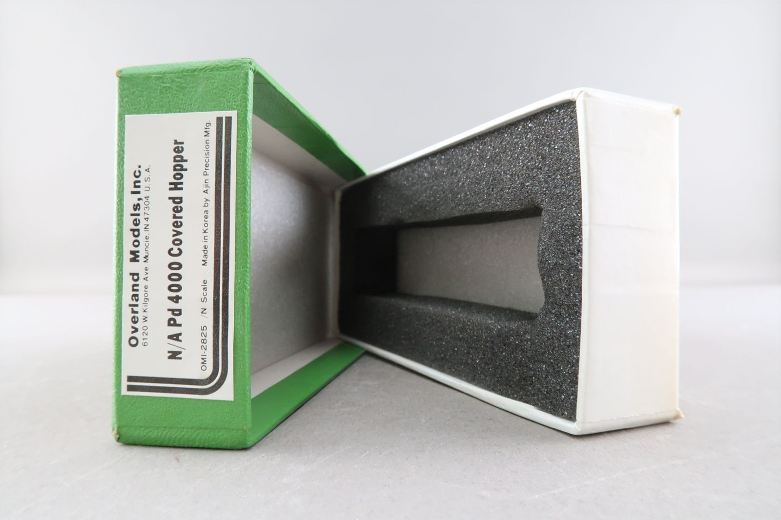 N Brass Model - OMI 2825 N/A Pd4000 Covered Hopper - Unpainted - 1992 ...