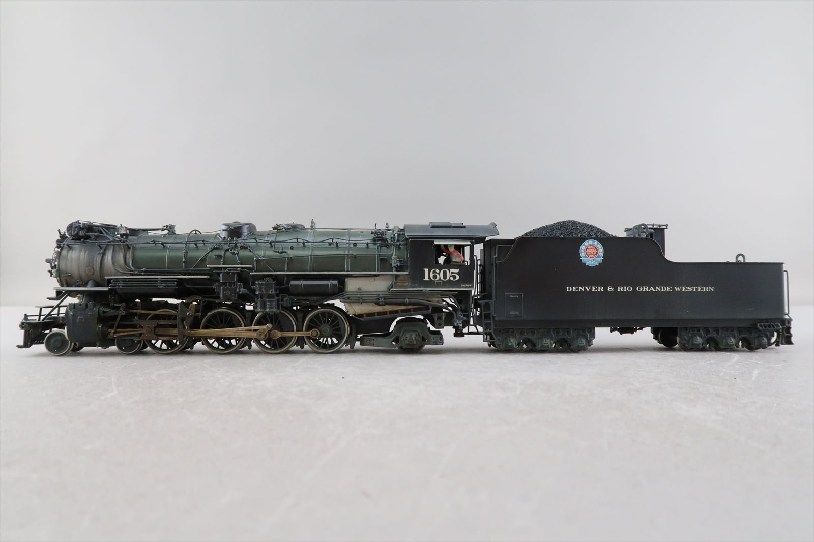 HO Brass Model - PFM 169 D&RGW Rio Grande M-75 4-8-2 Royal Gorge Moffat ...