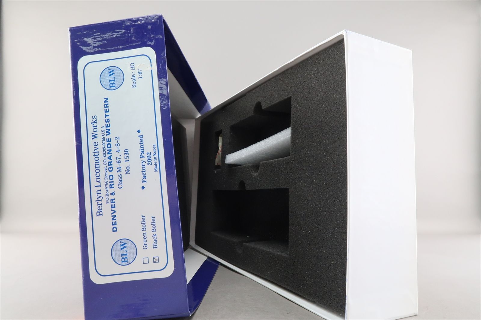 HO Brass Model - BLW Berlyn D&RGW Rio Grande M-67 4-8-2 #1530 - F/P ...