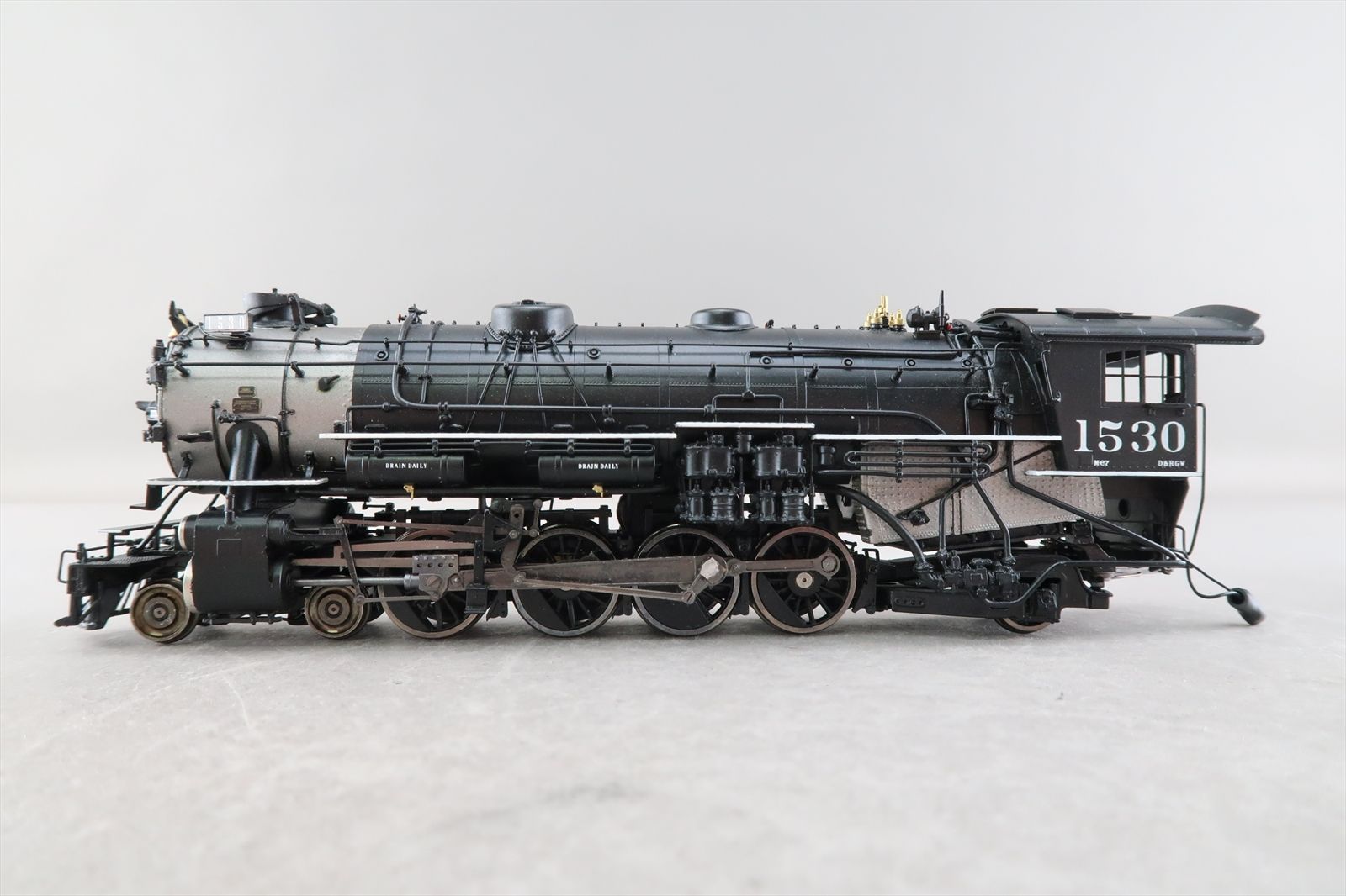 HO Brass Model - BLW Berlyn D&RGW Rio Grande M-67 4-8-2 #1530 - F/P ...