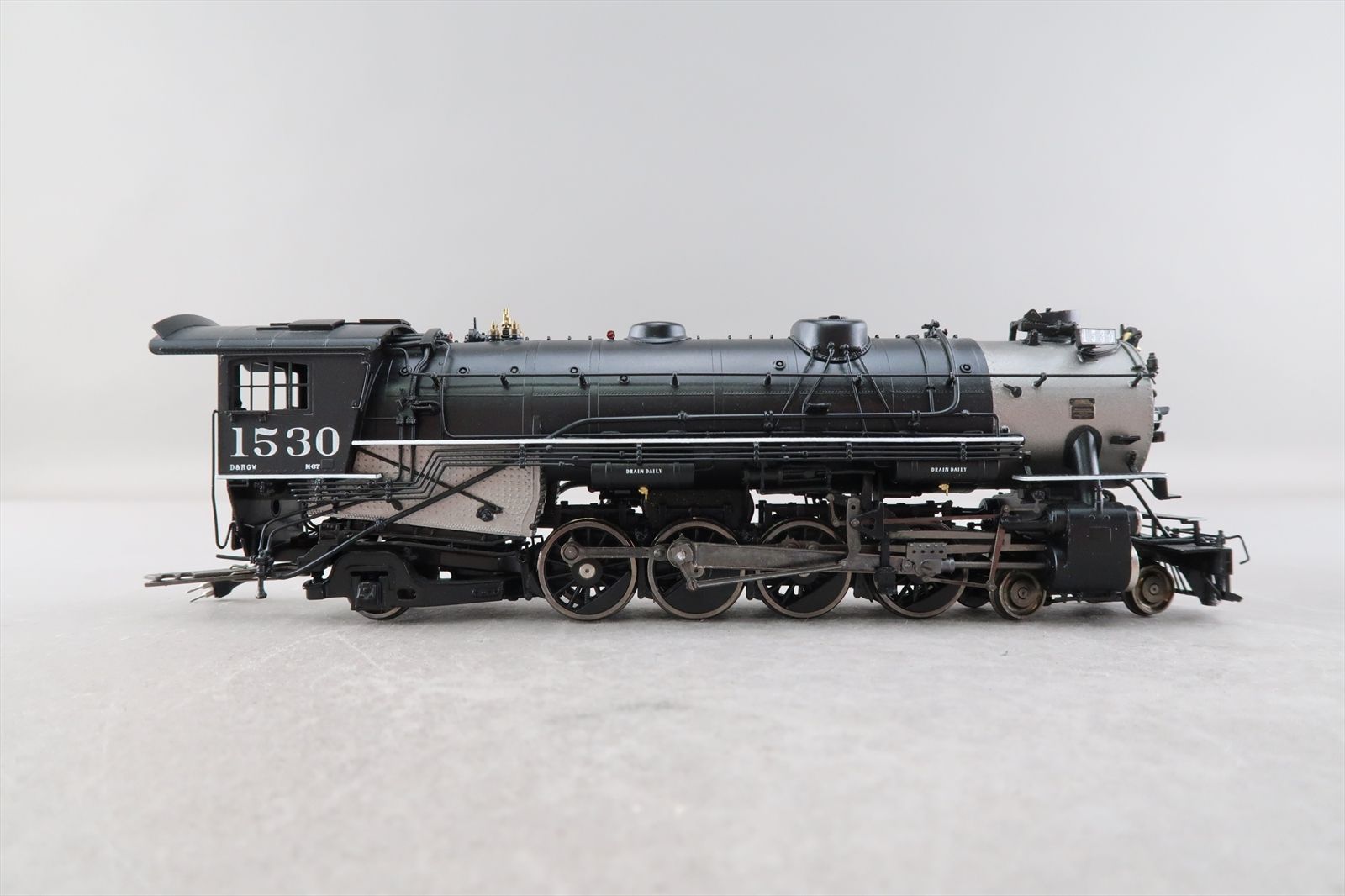 HO Brass Model - BLW Berlyn D&RGW Rio Grande M-67 4-8-2 #1530 - F/P ...