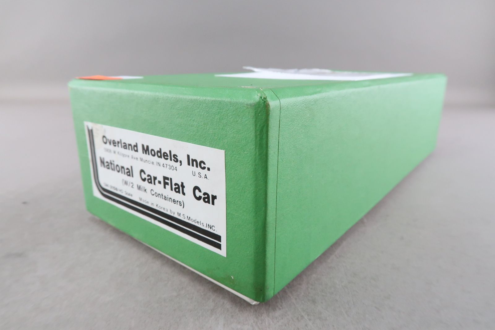 HO Brass Model - OMI 3158 NX National Flat Car Flatcar w/ 2 Milk ...