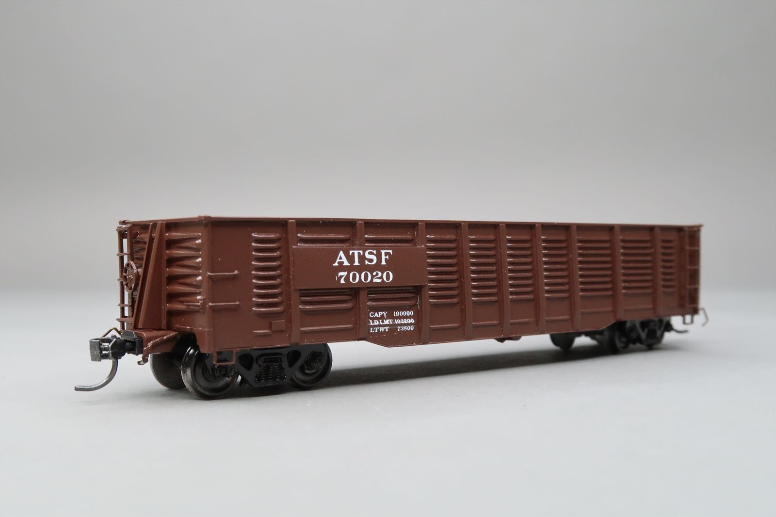 HO Brass Model - OMI 3058 AT&SF Santa Fe 100 Ton Gondola #70020 ...