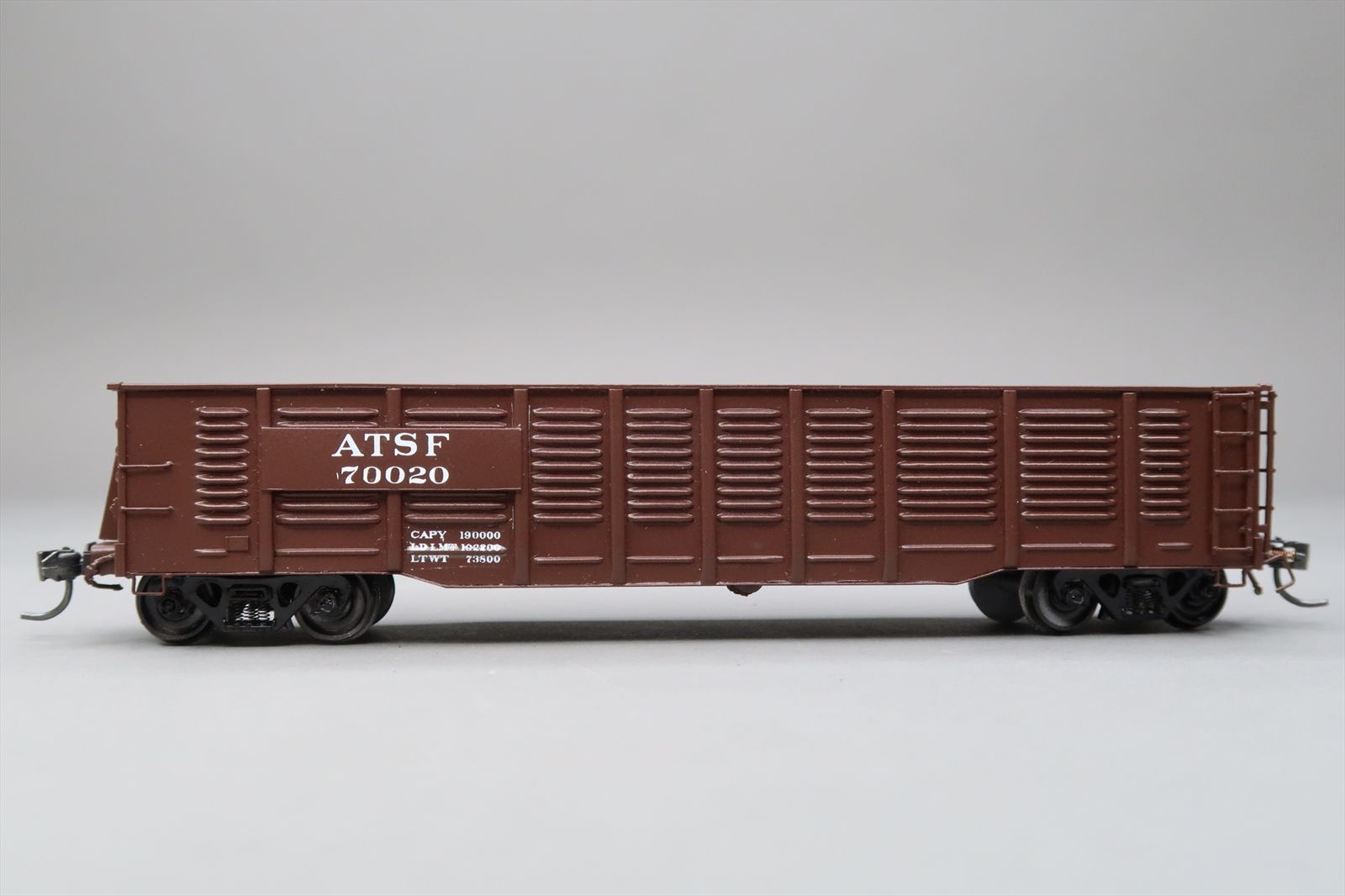 HO Brass Model - OMI 3058 AT&SF Santa Fe 100 Ton Gondola #70020 ...