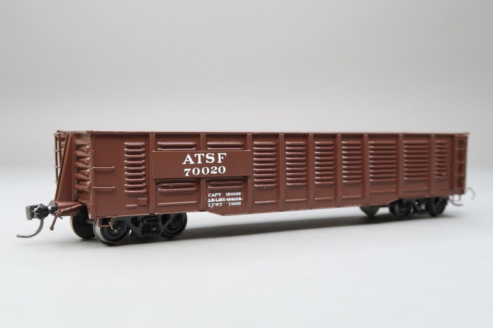 HO Brass Model - OMI 3058 AT&SF Santa Fe 100 Ton Gondola #70020 ...