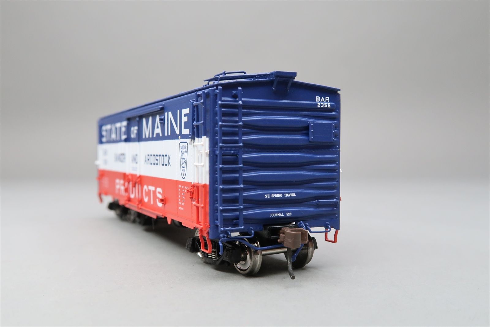 HO Brass Model - CCI / Railworks CCI-264P 264P BAR Bangor & Aroostook Insulated Boxcar Box Car ...