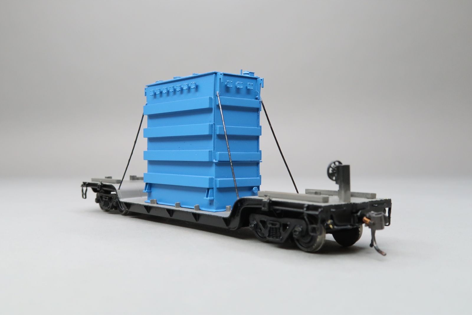 HO Brass Model - OMI 1347 WECX Center Flatcar Flat Car w/ Transformer ...