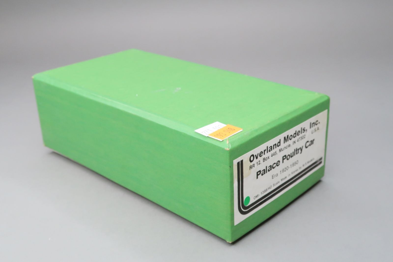 HO Brass Model - OMI 1388 PPKX Stentz Palace Poultry Stock Livestock Car 1920 - 1950 Era #5131 ...