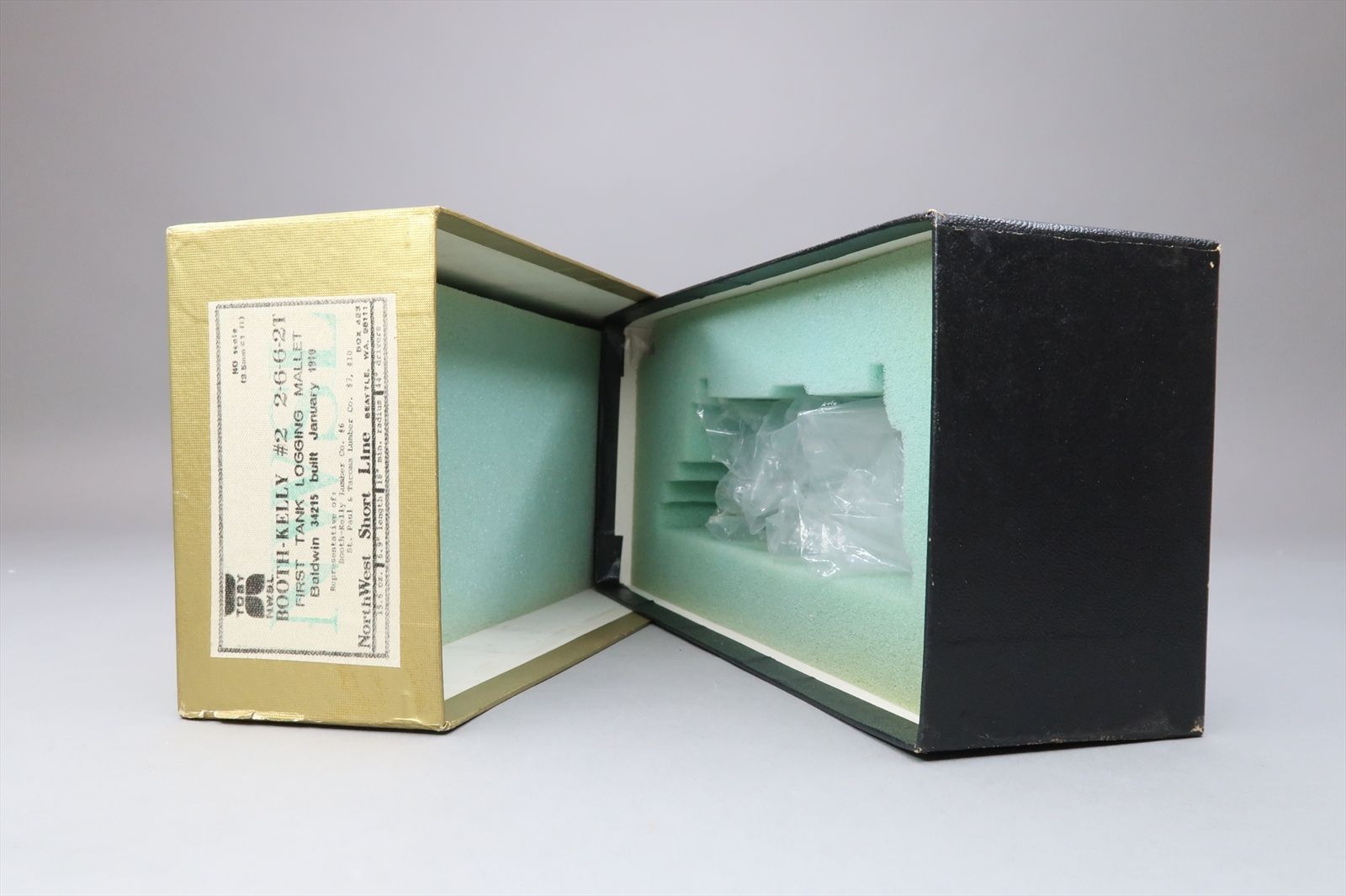 HO Brass Model - NWSL Booth Kelly 2-6-6-2T First Tank Logging Mallet #2 ...