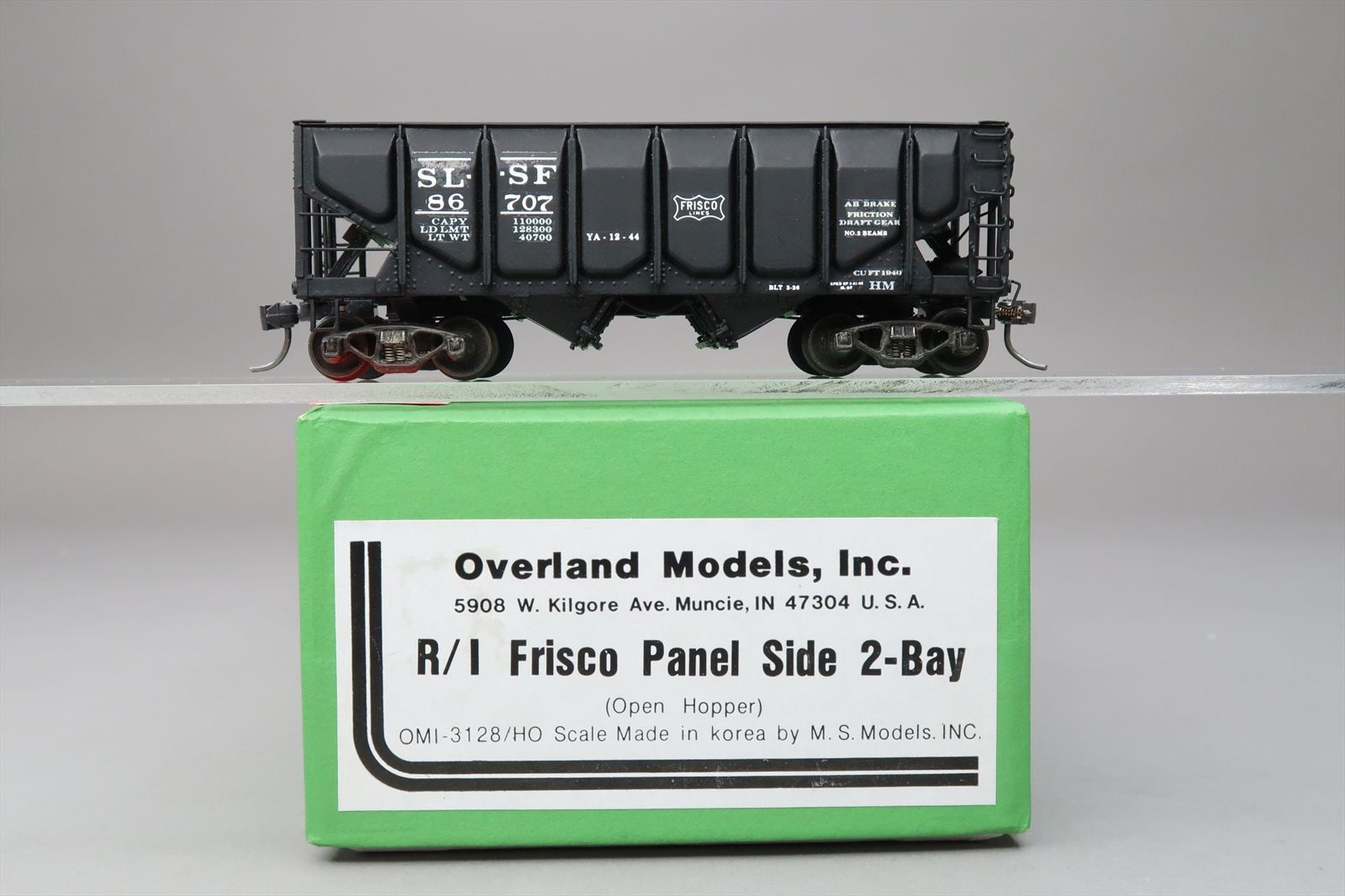 HO Brass Model - OMI 3128 SLSF Frisco St Louis San Francisco Panel Side ...
