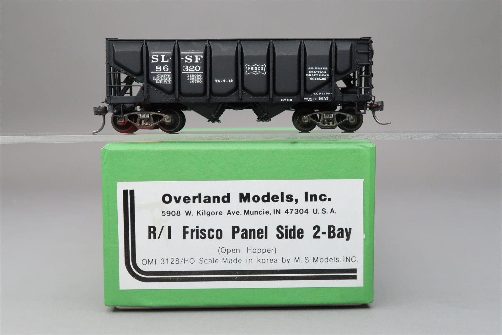 HO Brass Model - OMI 3128 SLSF Frisco St Louis San Francisco Panel Side ...