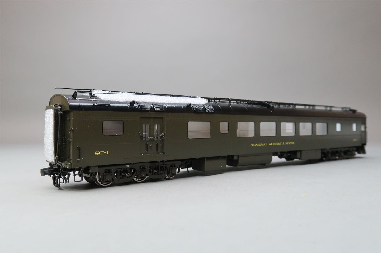 HO Brass Model - OMI AF-1036-1 U.S. Army Communications Car SC-1 ...